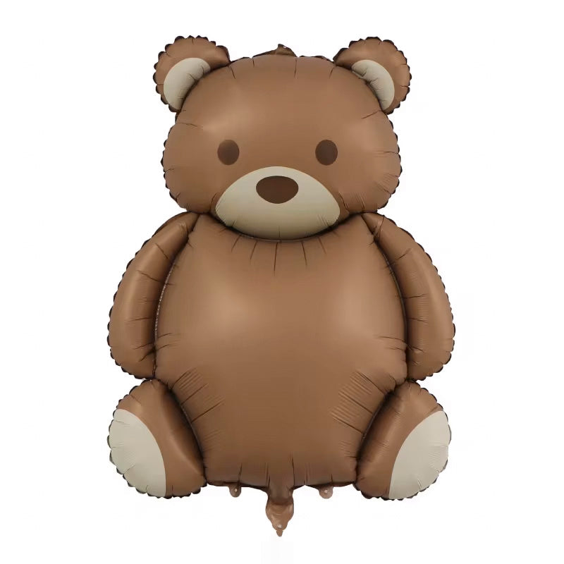 35" Matte Brown Bear Foil Balloon – Bargain Balloons USA