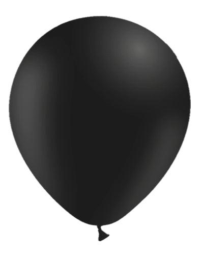 Balloonia Latex Balloons Standard Black – Bargain Balloons USA