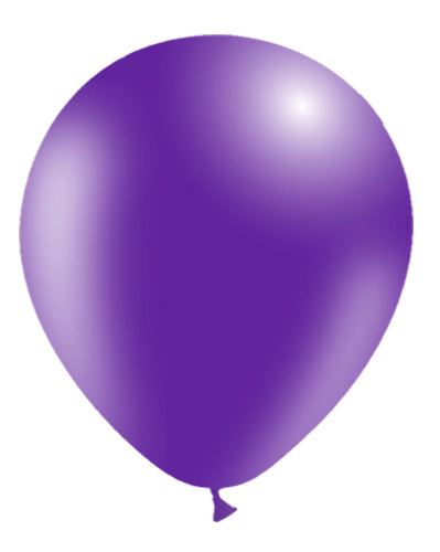 Balloonia Latex Balloons Standard Purple – Bargain Balloons USA