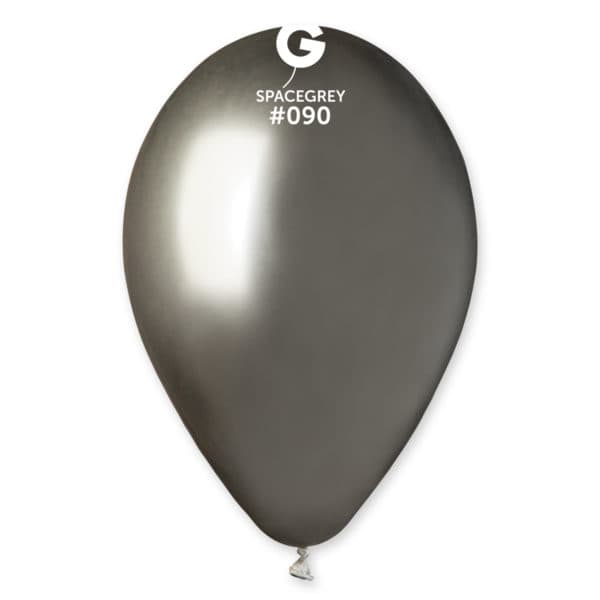 Gemar Shiny Space Grey Latex Balloons – Bargain Balloons USA