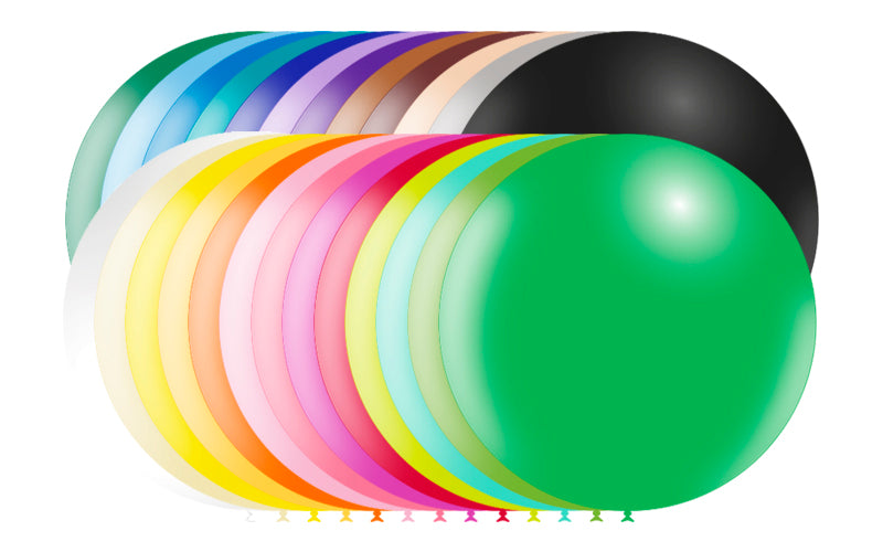 23" Balloonia Brand Latex Balloons – Bargain Balloons USA