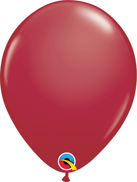 Qualatex Fashion Maroon Latex Balloons – Bargain Balloons USA