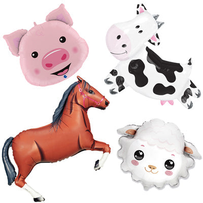 Farm Animal and Themed Balloons – Bargain Balloons USA