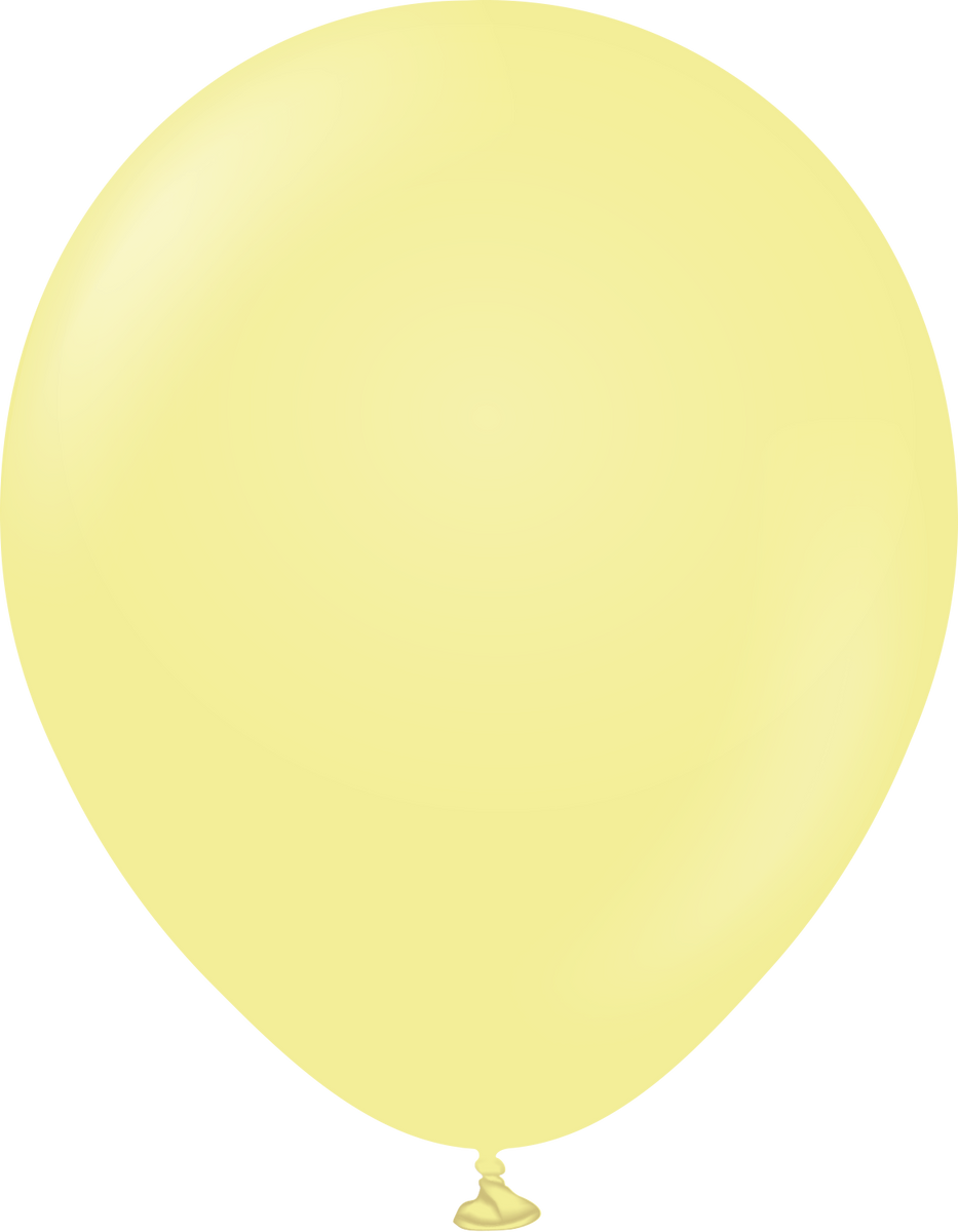 Kalisan Pastel Matte Yellow Latex Balloons– Bargain Balloons USA