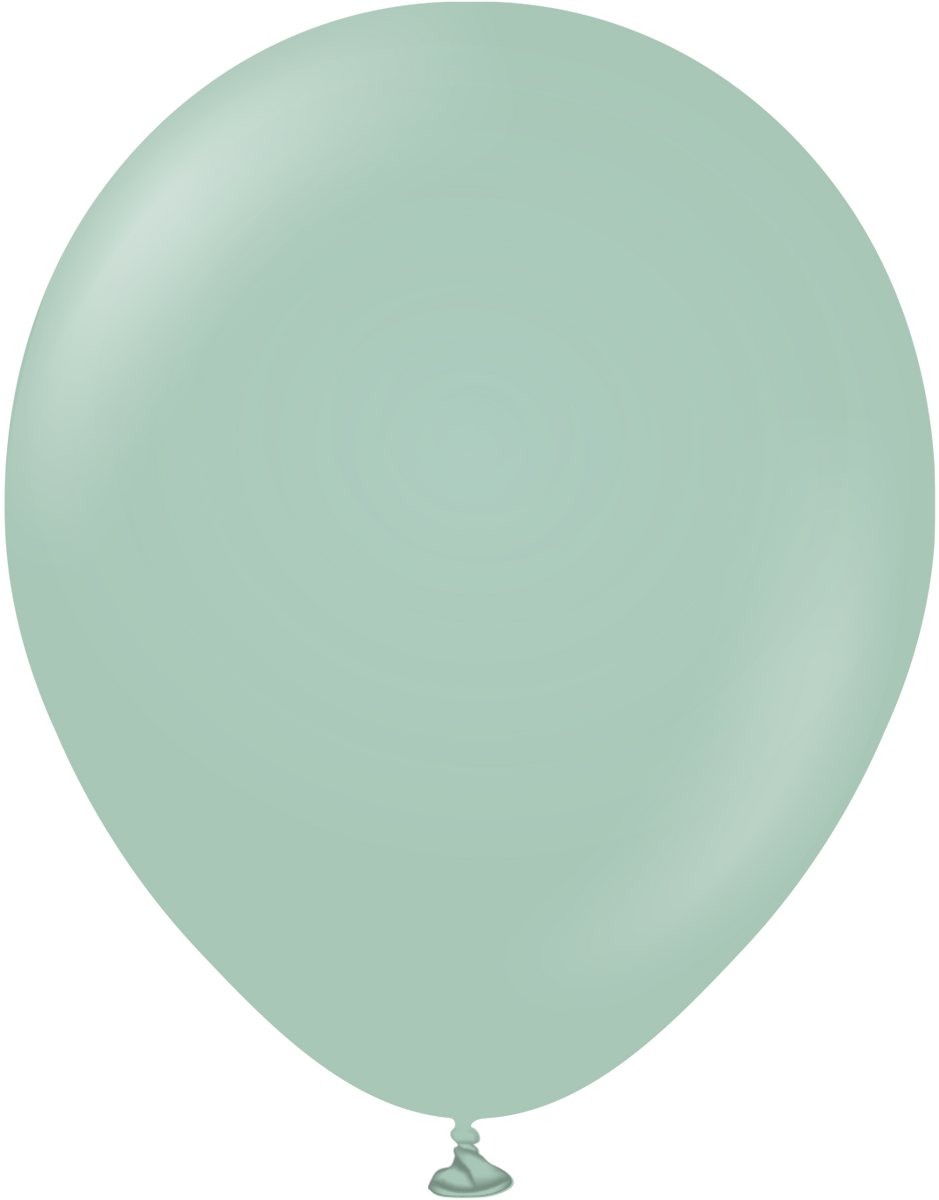 Kalisan Retro Winter Green Latex Balloons – Bargain Balloons USA