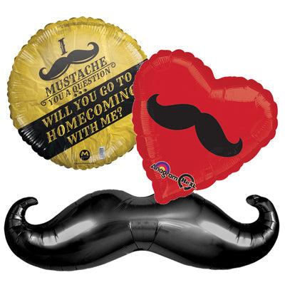 Mustache Balloons – Bargain Balloons USA