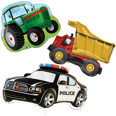Vehicles Balloons – Bargain Balloons USA