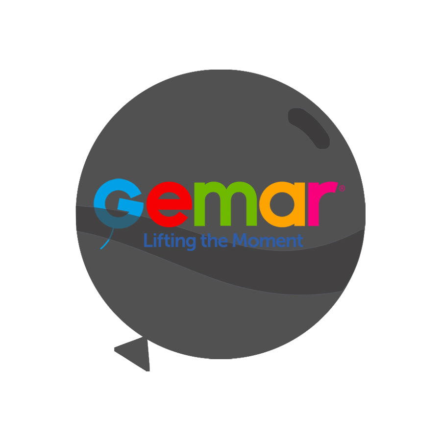 Gemar Grey and Silver Latex Balloons– Bargain Balloons USA