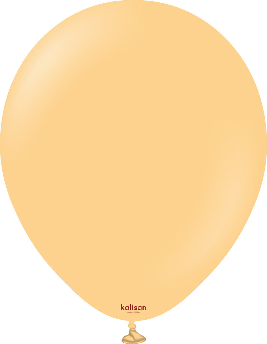 Kalisan Standard Peach Latex Balloons – Bargain Balloons USA