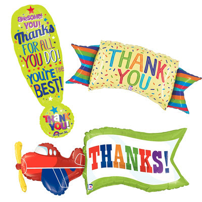 Thank You Balloons | Delivered On Time! | Bargain Balloons
