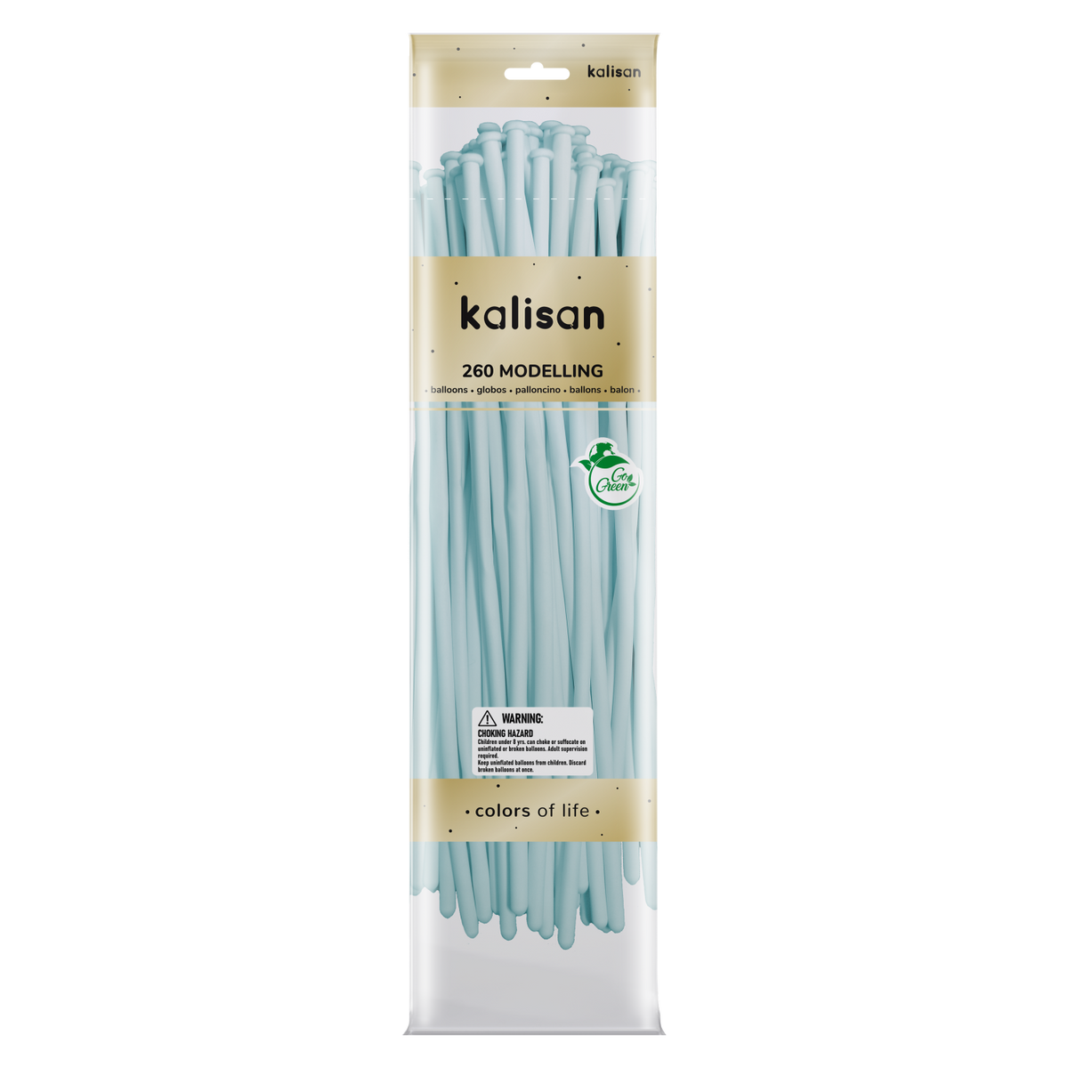 260K Nozzle Up Kalisan Twisting Latex Balloons Pastel Matte Macaron Ba ...