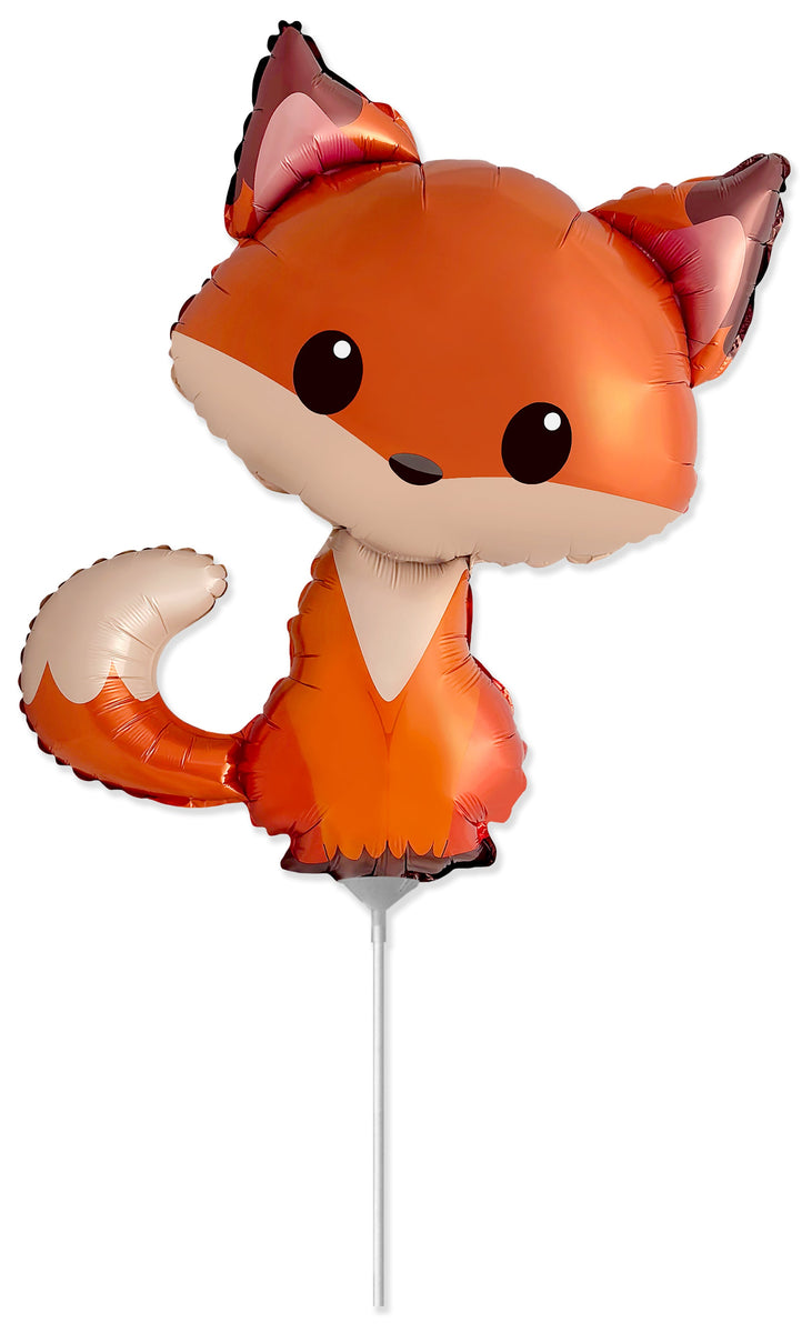 13" Airfill Only Fox Foil Balloon – Bargain Balloons USA