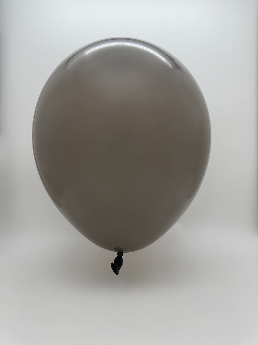 9" Deco Pebble Grey (Lead Grey) Decomex Latex Balloons (100 Per Bag ...