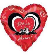 32" Pepe & Penelope Love Balloon - Valentine's Day Decor– Bargain ...