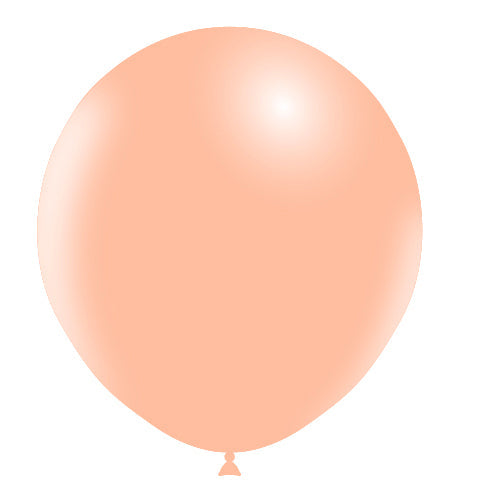 18" Balloonia Latex Balloons Professional Line Standard Peach (10 Per ...