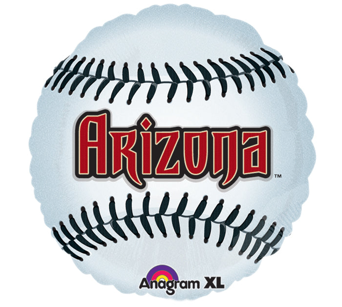 18" MLB Arizona Diamondbacks Baseball Balloon – Bargain Balloons USA