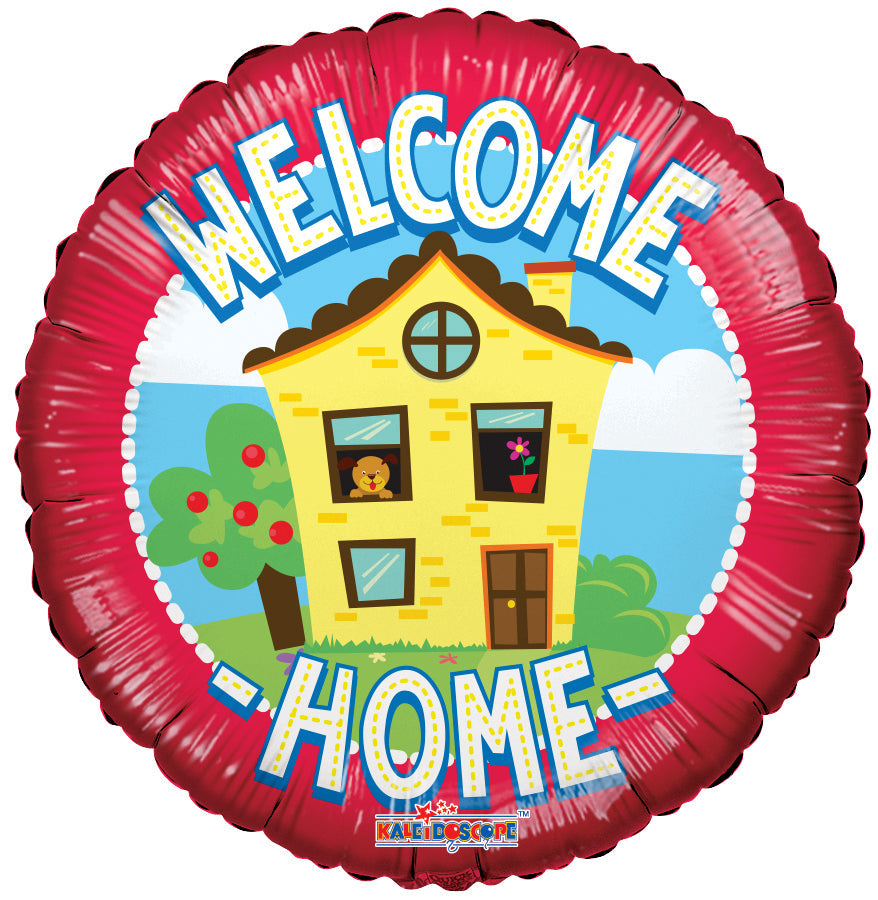 18" Welcome Home House Balloon - Perfect for Homecomings– Bargain ...