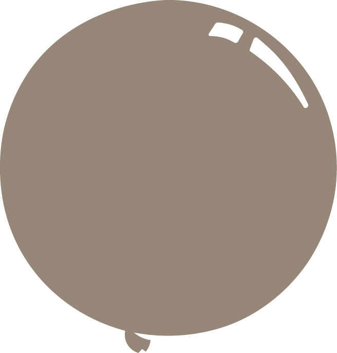 36" Deco Coral Grey (Oyster Grey) Decomex Latex Balloons (5 Per Bag ...