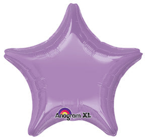 18" Pearl Lavender Decorator Star Packaged Balloon– Bargain Balloons USA