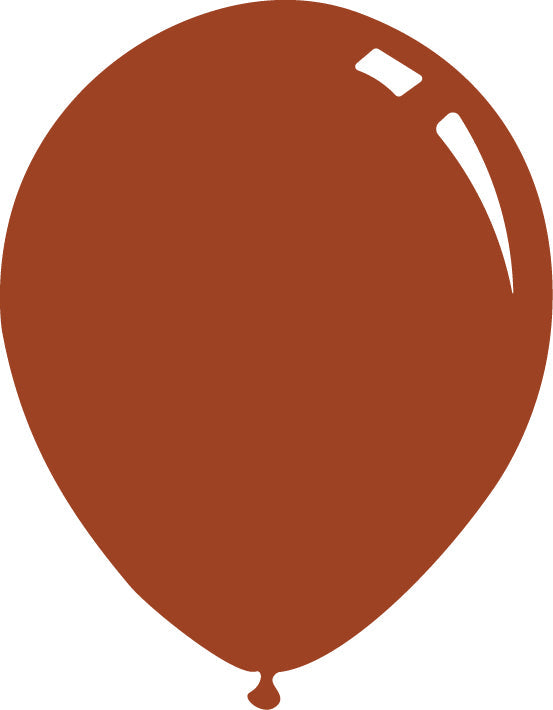 12" Deco Cider Orange (Rust Orange) Decomex Latex Balloons (100 Per Ba ...