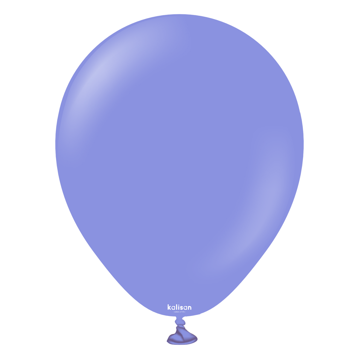 12" Kalisan Latex Balloons Standard Periwinkle (50 Per Bag) – Bargain ...