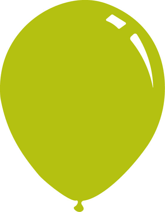 18" Deco Bright Lime Decomex Latex Balloons (25 Per Bag) – Bargain ...