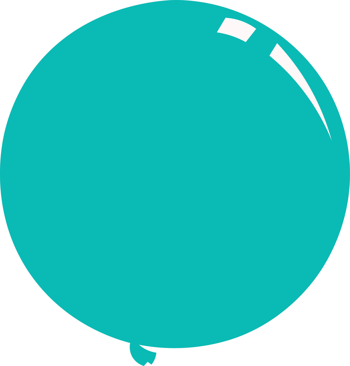 36 Deco Tiffany Blue Decomex Latex Balloons 5 Per Bag Bargain