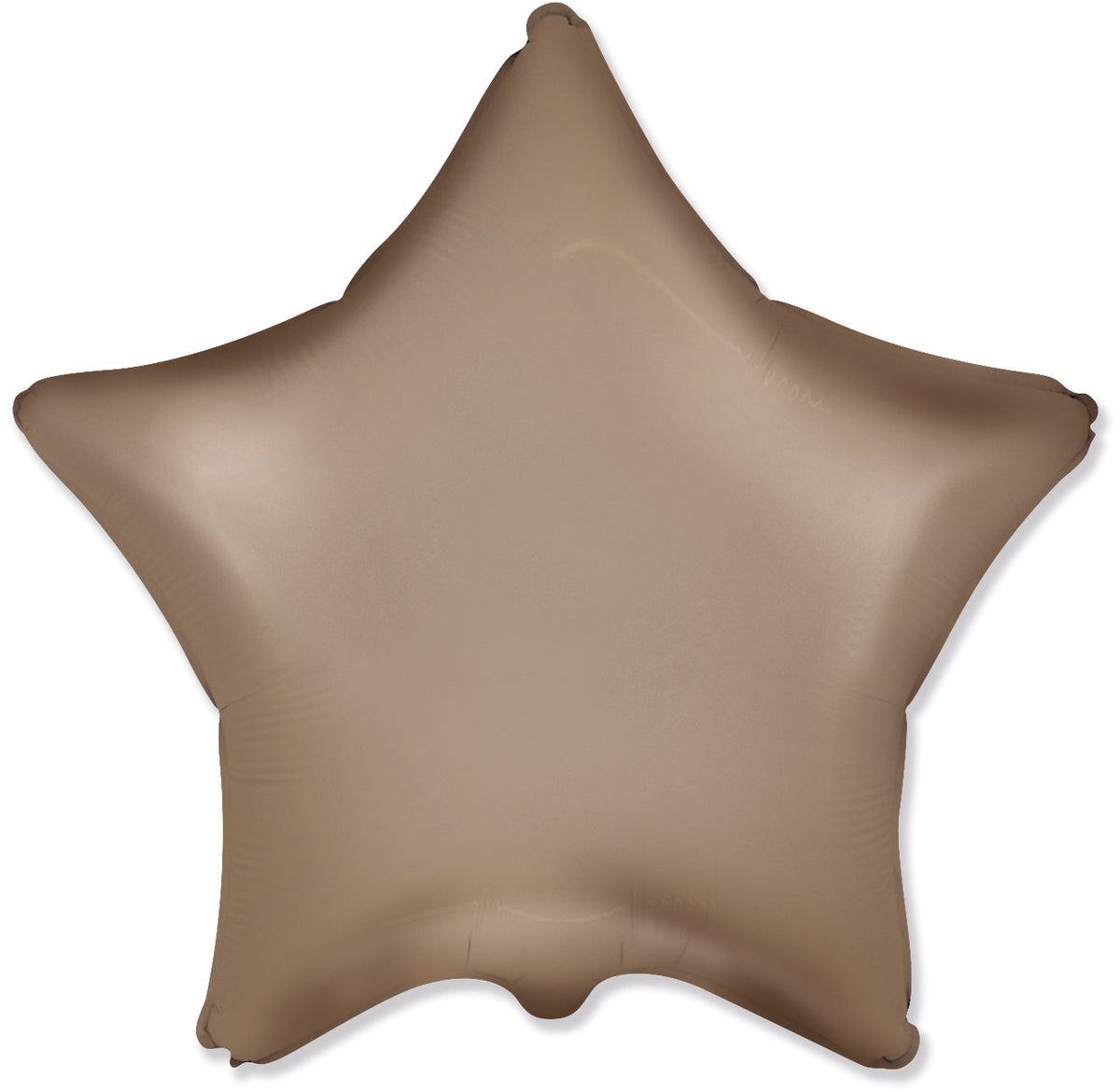 18" Star Matte Starlight Gold Solid Color Foil Balloon Brand Flexmetal ...