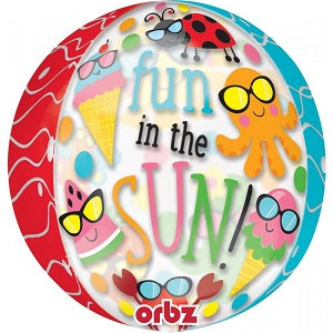 16" Orbz Fun in the Sun Cute Characters Balloon– Bargain Balloons USA