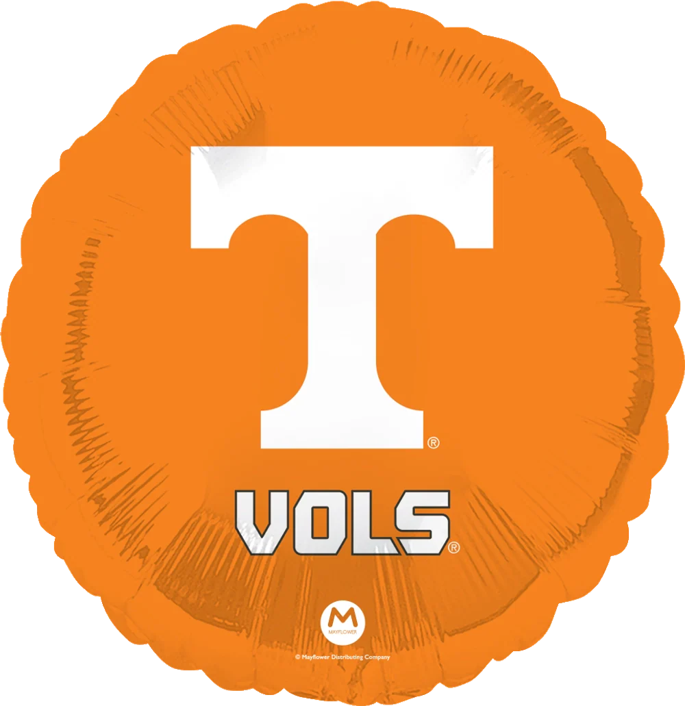 18" Collegiate University of Tennessee Foil Balloon – Bargain Balloons USA