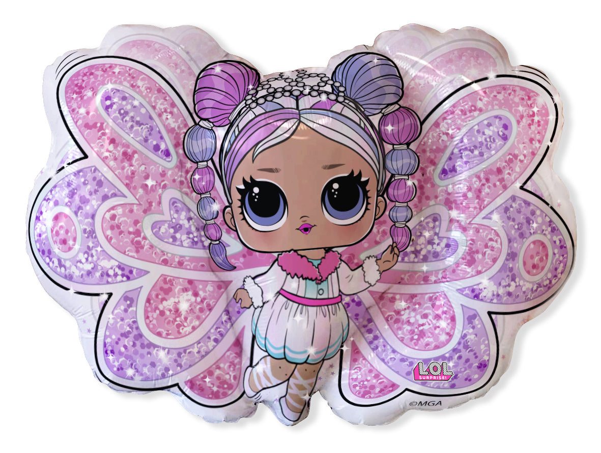 40" Snowflake Lol Fairies Foil Balloon – Bargain Balloons USA