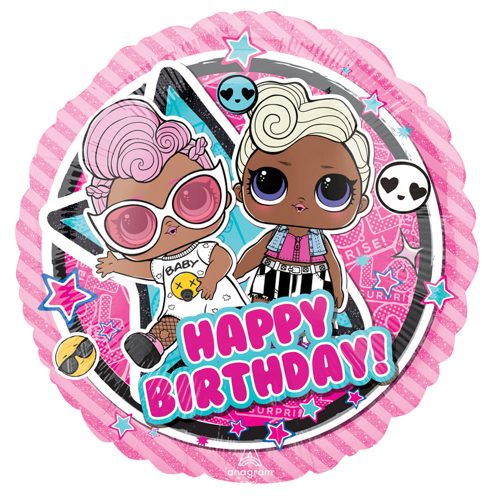18" LOL Surprise Birthday Foil Balloon – Bargain Balloons USA