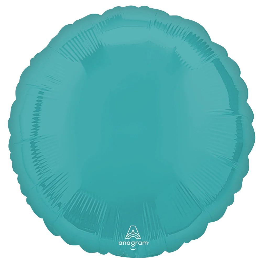 18" Vibrant Blue Round Foil Balloon for Celebrations– Bargain Balloons USA