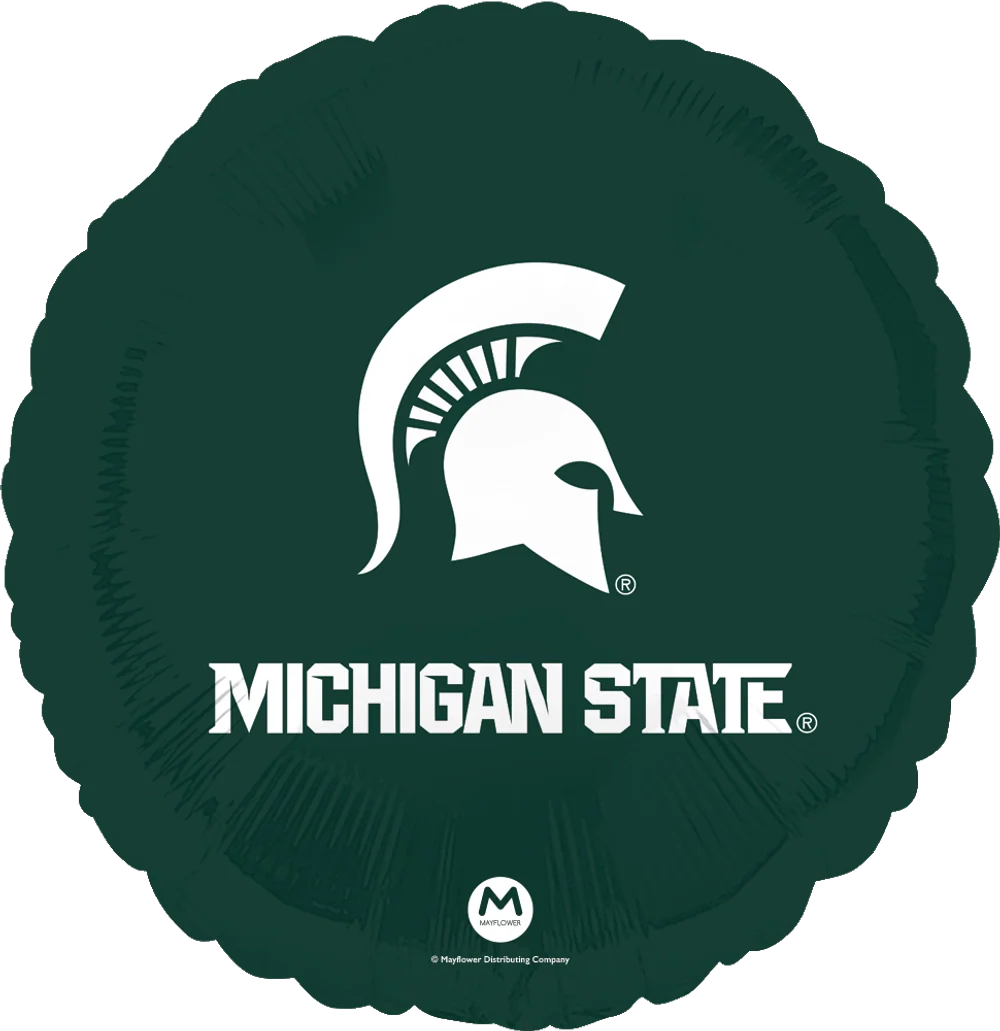 18" Collegiate Michigan State Foil Balloon – Bargain Balloons USA