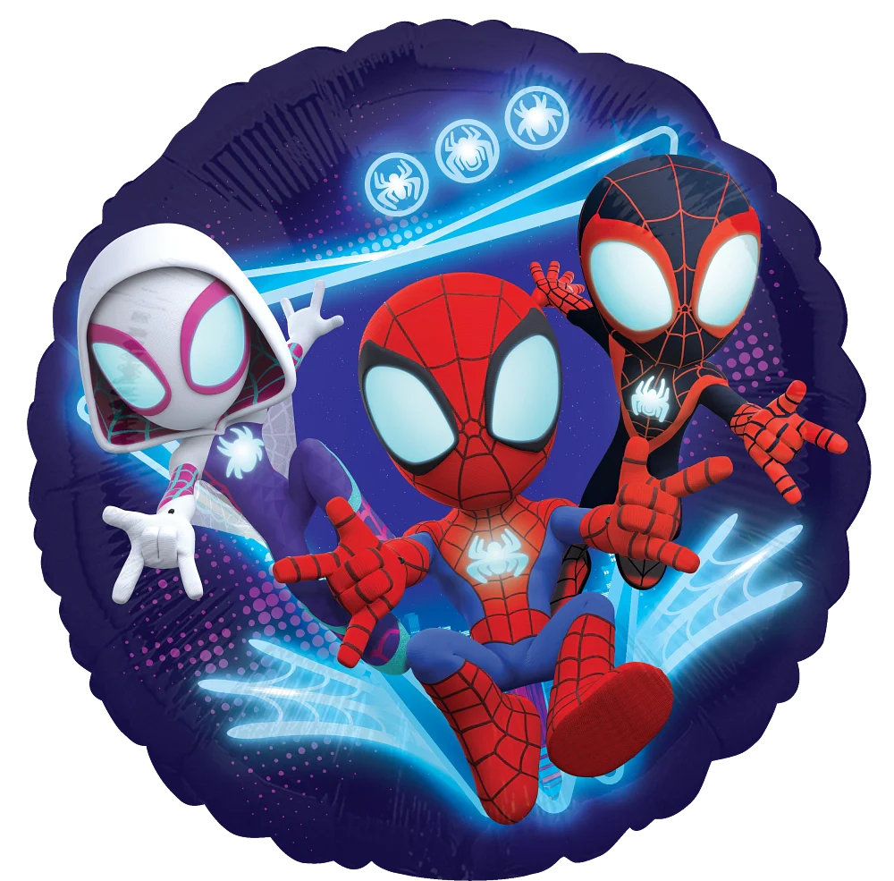 18" Spidey & His Amazing Friends Foil Balloon – Bargain Balloons USA
