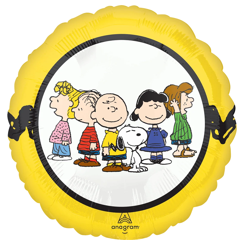 18" Snoopy/Peanuts Gang Foil Balloon – Bargain Balloons USA