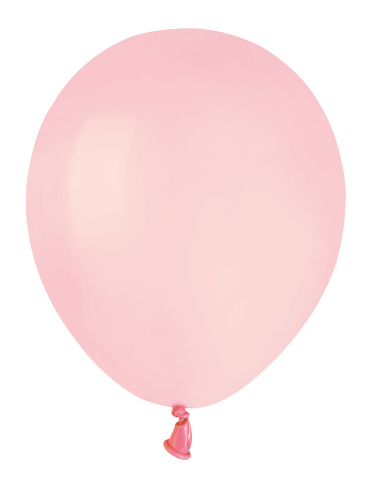 5" Gemar Latex Balloons (Bag of 100) Standard Powder Pink – Bargain ...