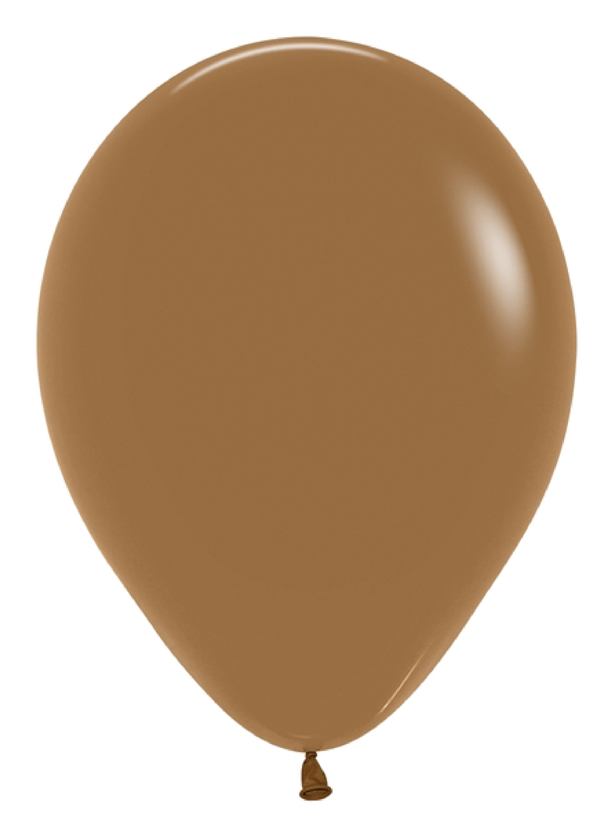 5" Latex Balloons (100 Per Bag) Deluxe Mocha Sempertex/Betallatex ...