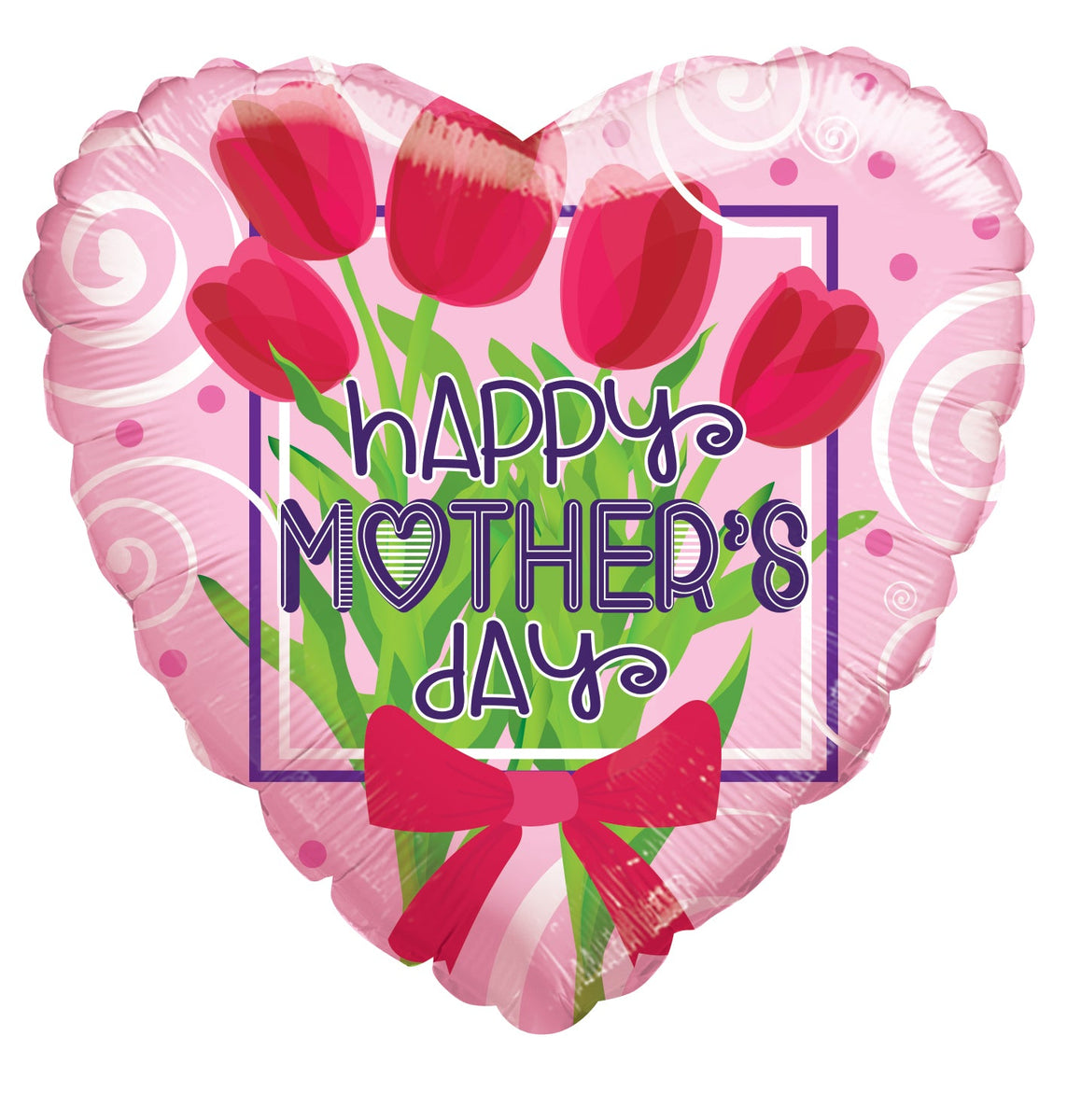 18" Happy Mother's Day Bunch Of Flowers Balloon – Bargain Balloons USA