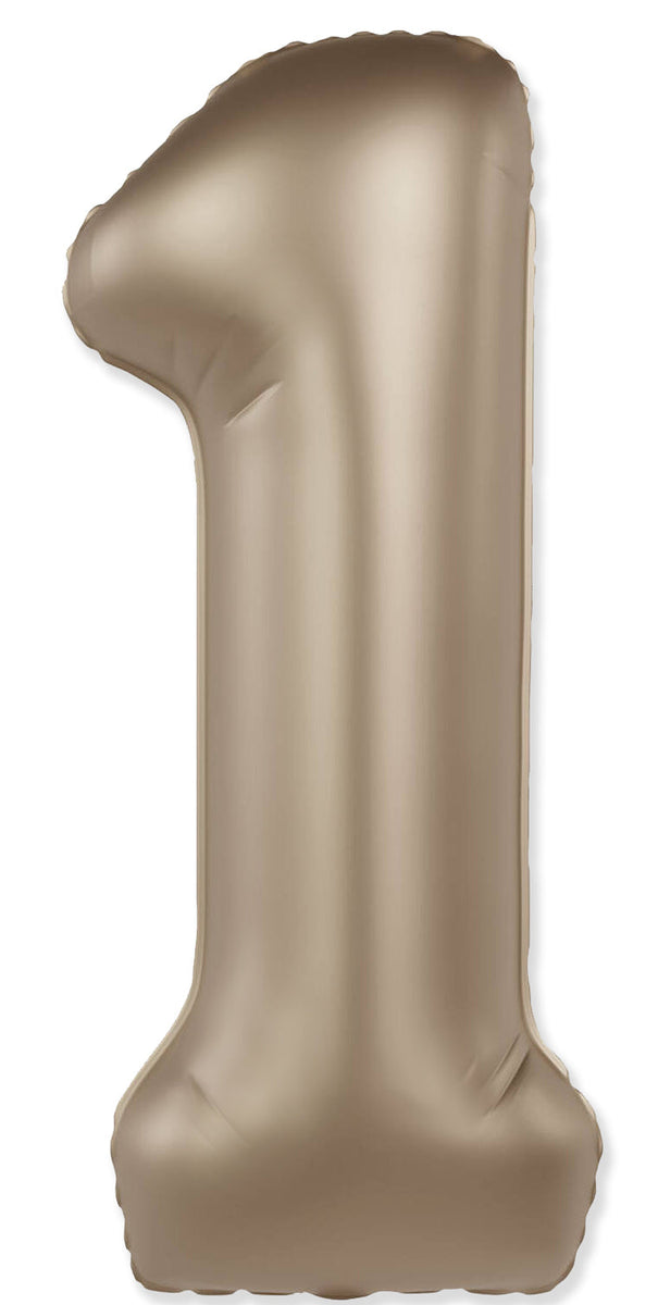 32" Number 1 Slimmer Design Matte Starlight Gold Brand Flexmetal ...