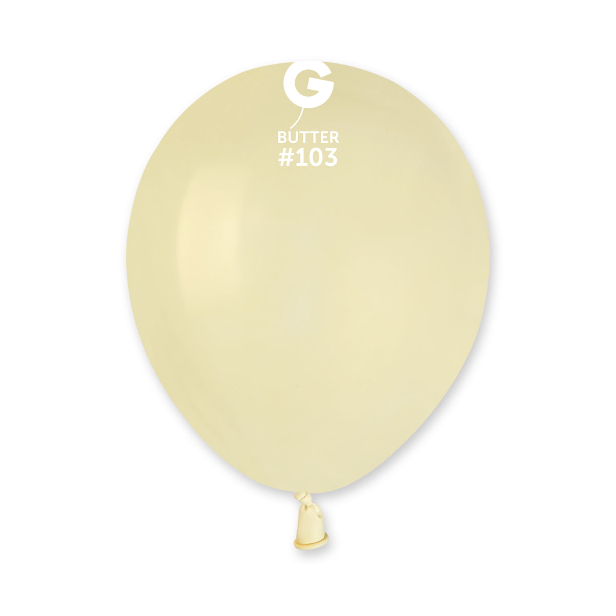 5" Gemar Latex Balloons (Bag of 100) Standard Butter – Bargain Balloons USA