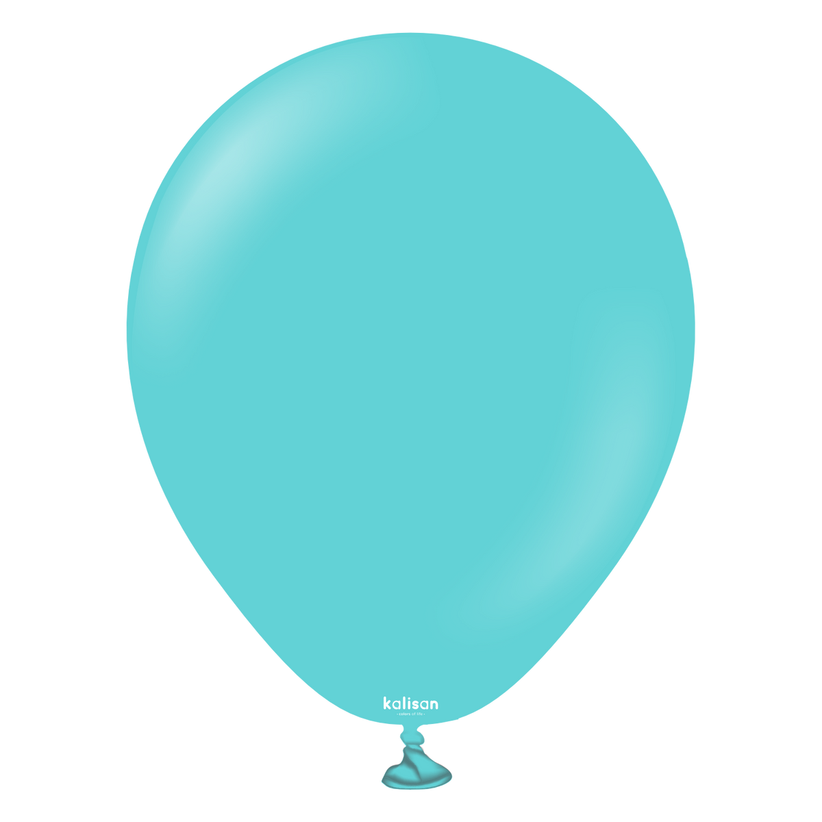 5" Kalisan Latex Balloons Standard Aqua Blue (50 Per Bag)– Bargain ...