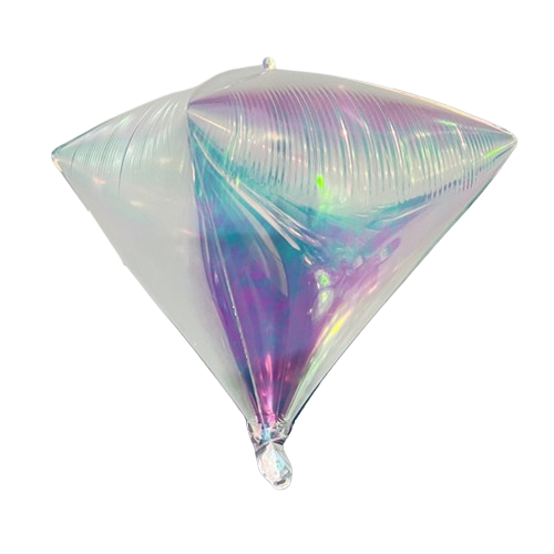 22" Pearl Iridescent Diamond Balloon - Elegant Event Decor– Bargain ...
