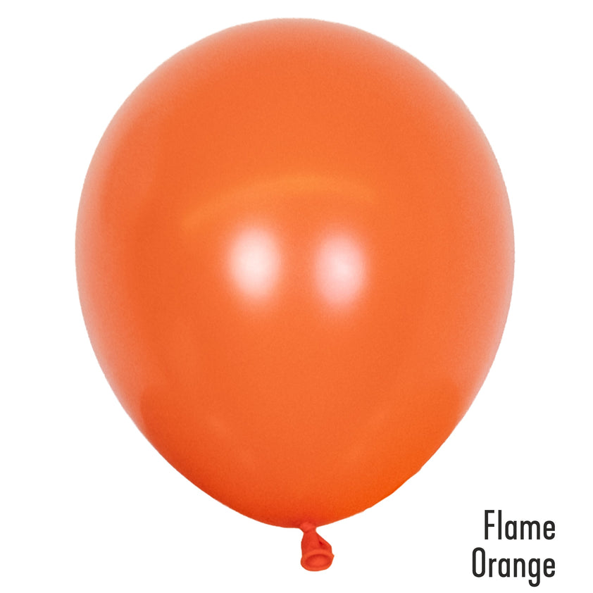 5" Kalisan Latex Balloons Standard Flame Orange (50 Per Bag)– Bargain ...
