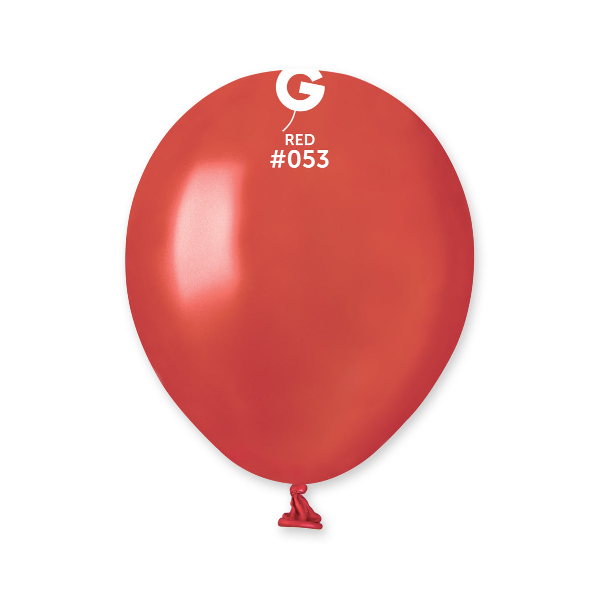 5" Gemar Latex Balloons (Bag of 100) Metallic Deep Red– Bargain ...