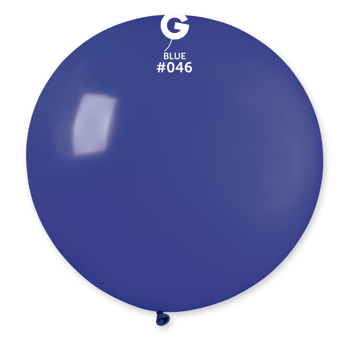 31" Gemar Latex Balloons (Pack of 1) Giant Balloon Royal Blue – Bargain ...
