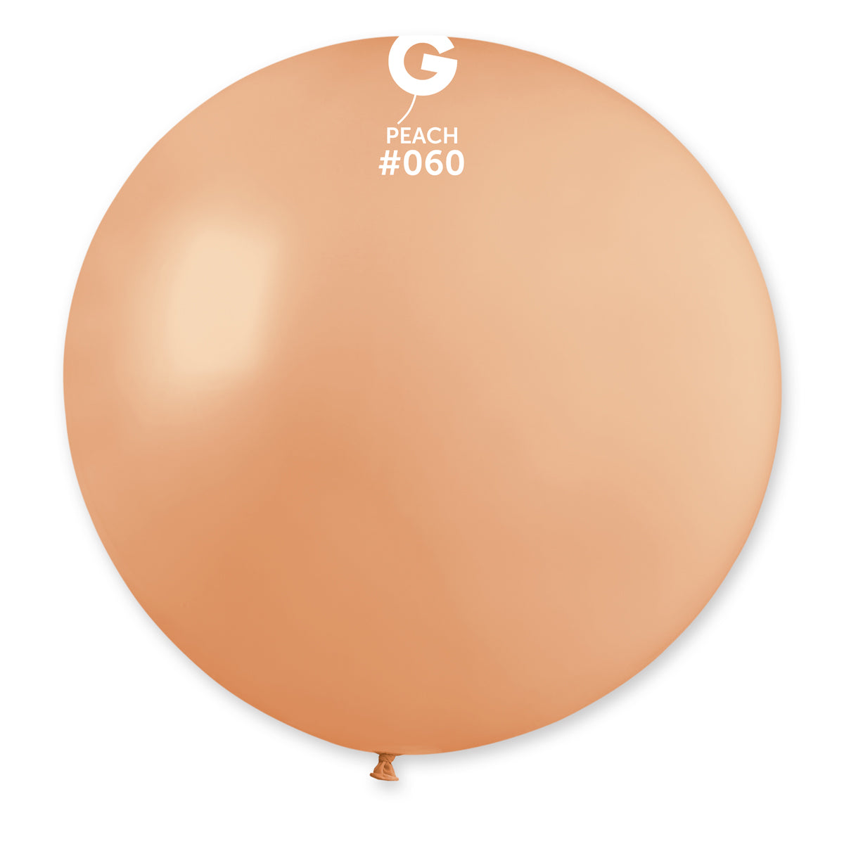 31" Gemar Latex Balloons (Pack of 1) Giant Balloon Peach– Bargain ...