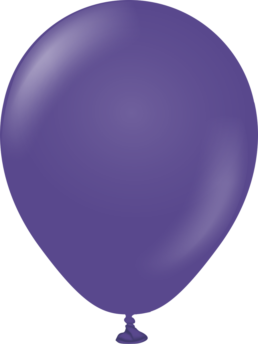 5" Kalisan Latex Balloons Violet - 50 Pack– Bargain Balloons USA