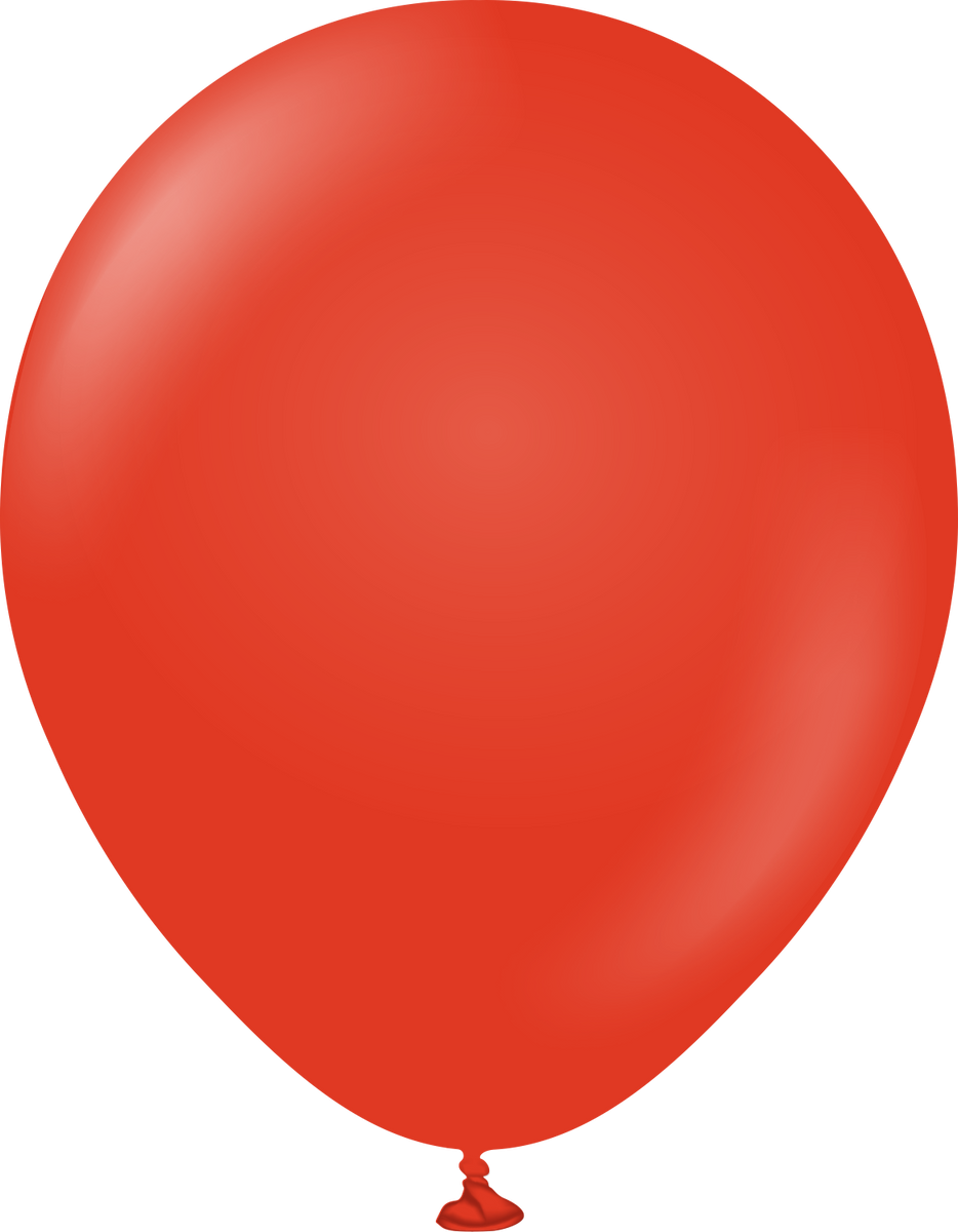 12" Kalisan Latex Balloons Standard Red - 50 Pack– Bargain Balloons USA