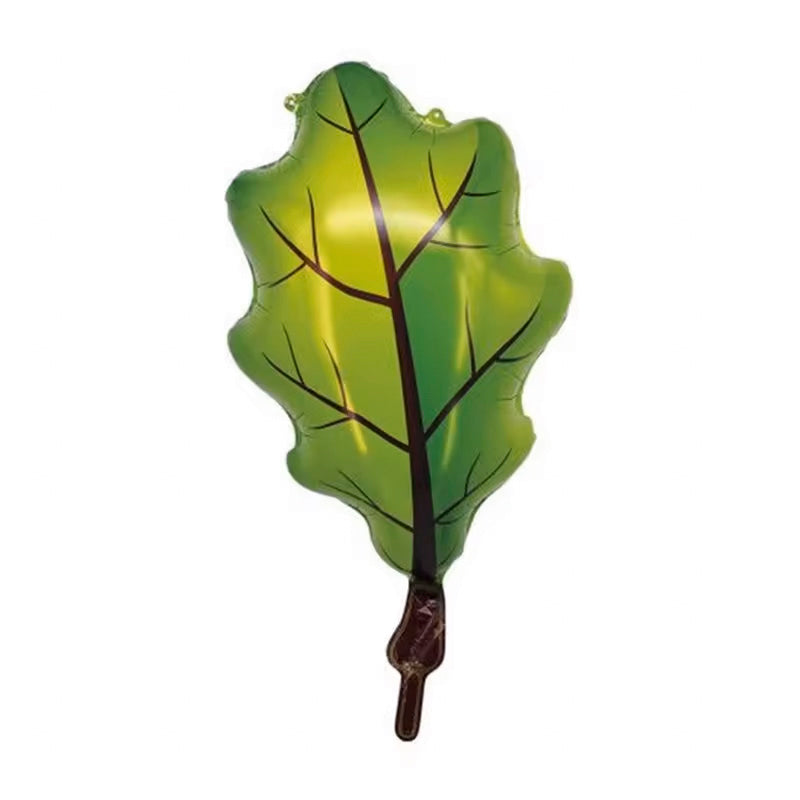 26" Fall Oak Tree Leaf Green Foil Balloons for Autumn Decor – Bargain ...